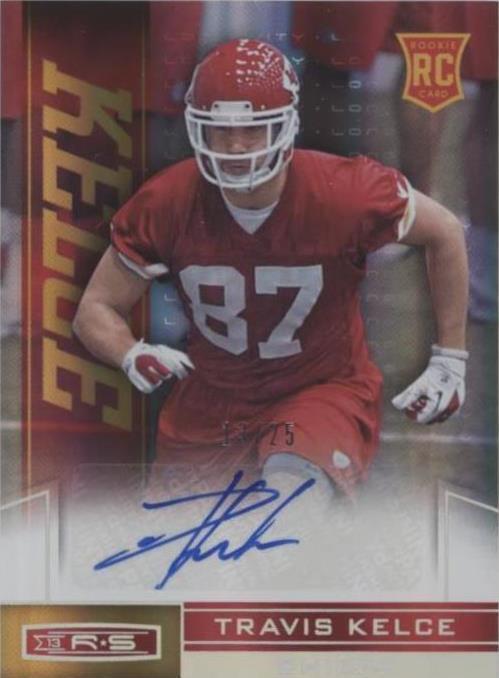 2013 Panini Rookies & Stars - Travis Kelce #192 Longevity Parallel ...