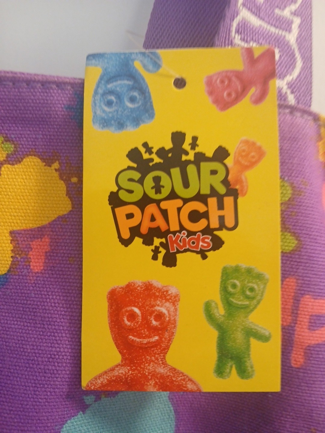 Sour Patch tote shoulder bag Kids Brand New/ Tags 21 Inches Wide X 12 ...