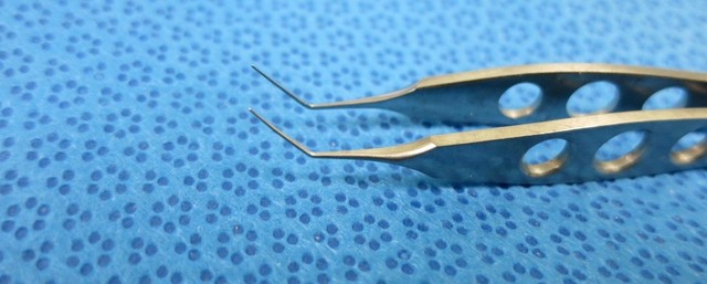 Katena K5-5030 Kelman McPherson Forceps Angled Eye Instrument for sale ...