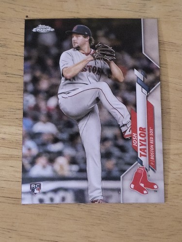 2020 Topps Chrome Update MLB #U-27 Josh Taylor Base RC Rookie Red Sox ...