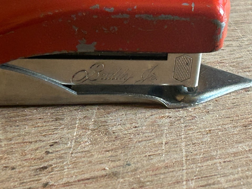 Wilson Jones Buddy Jr Stapler Small Pocket Size Tested Works USA Vtg ...