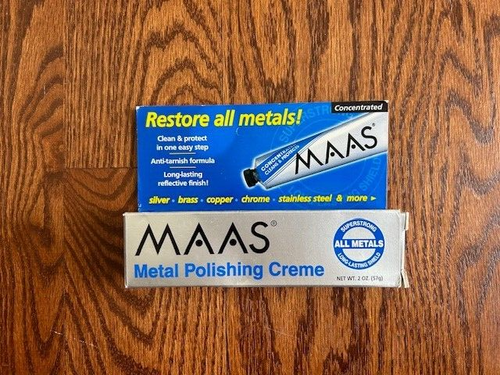 Original 2 Oz Tube MAAS All Metal Polishing Creme Concentrated Polish ...