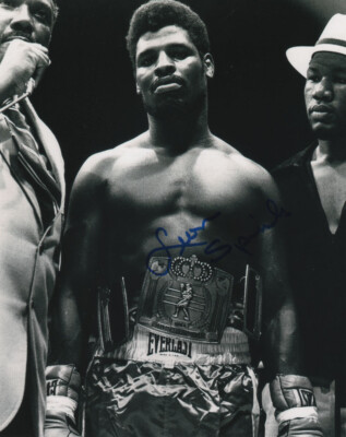 Neon Leon Spinks Boxing 1976 Olympic Gold Medalist SIGNED 8x10 Photo ...