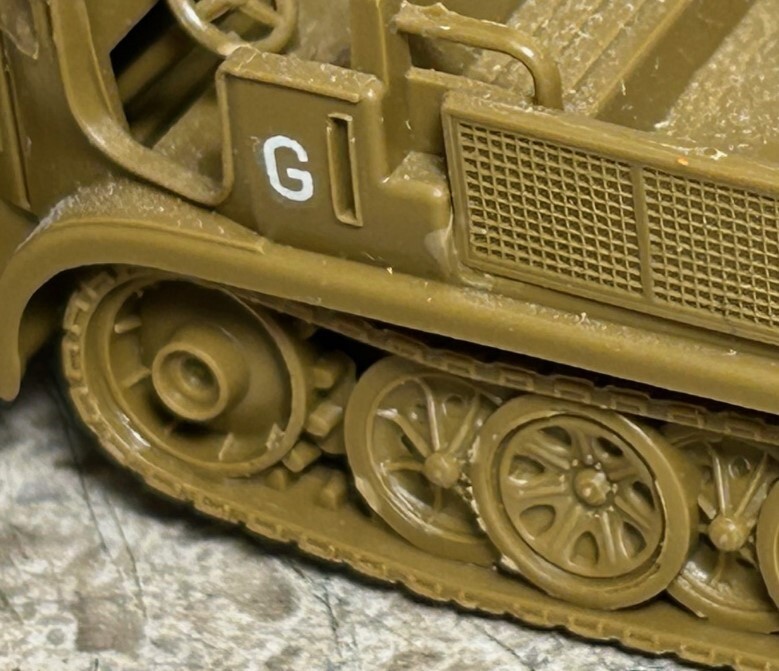 Decaled German 8-ton AA Halftrack by Roco/MiniTanks (#228) (TS 13-6969 ...