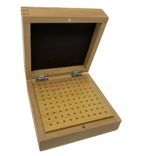 Burr Shank Organizer Stand Drill Bit Holder Storage Wood Handy Block ...