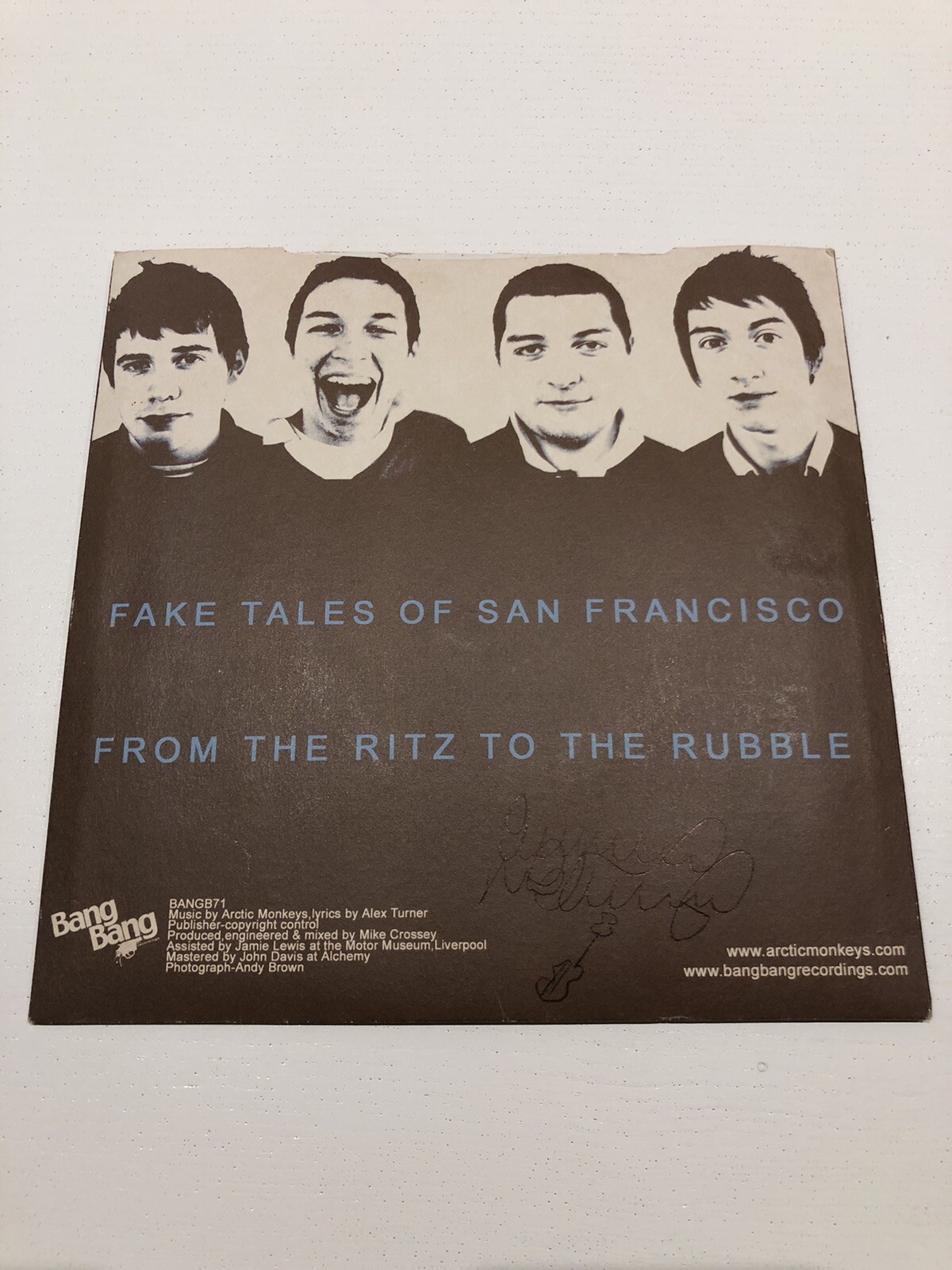 Five Minutes With Arctic Monkeys 7 Inch FIRST EVER SIGNED SINGLE | eBay UK