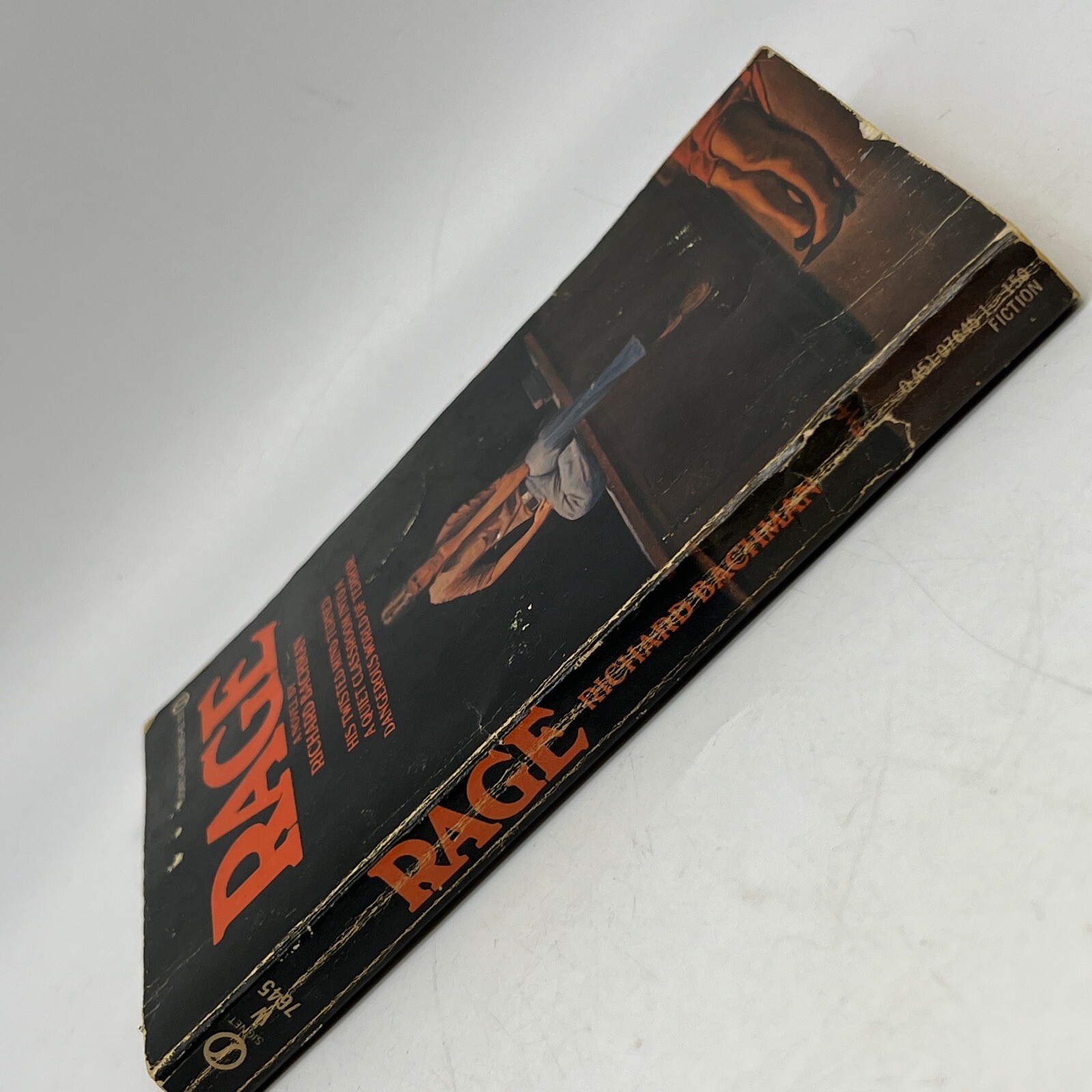 Rage Richard Bachman 1st Printing 1st Signet 1977 Stephen King ...
