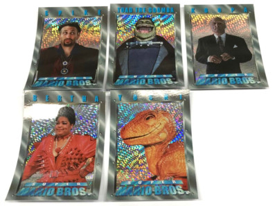 *Australia Dynamic Super Mario Bros Trading Cards Prism Card Full Set ...