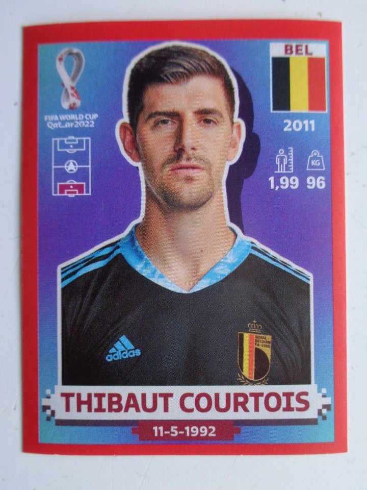 Panini FIFA World Cup 2022 Qatar RED Parallel Sticker Group F Pick ...