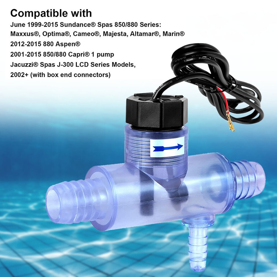 Flow Switch for Sundance Spas Jacuzzi 6560-860 Bypass Pump Flow Flo Hot ...
