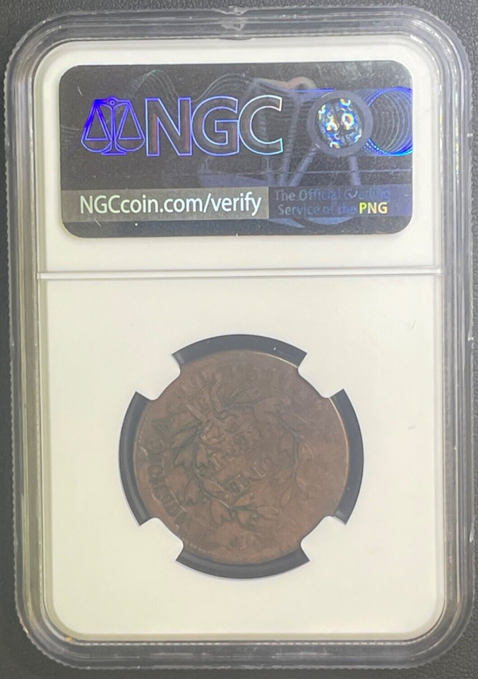 1804 Large Cent S-266, Key Date Low Mintage Coin, NGC Very Good ...