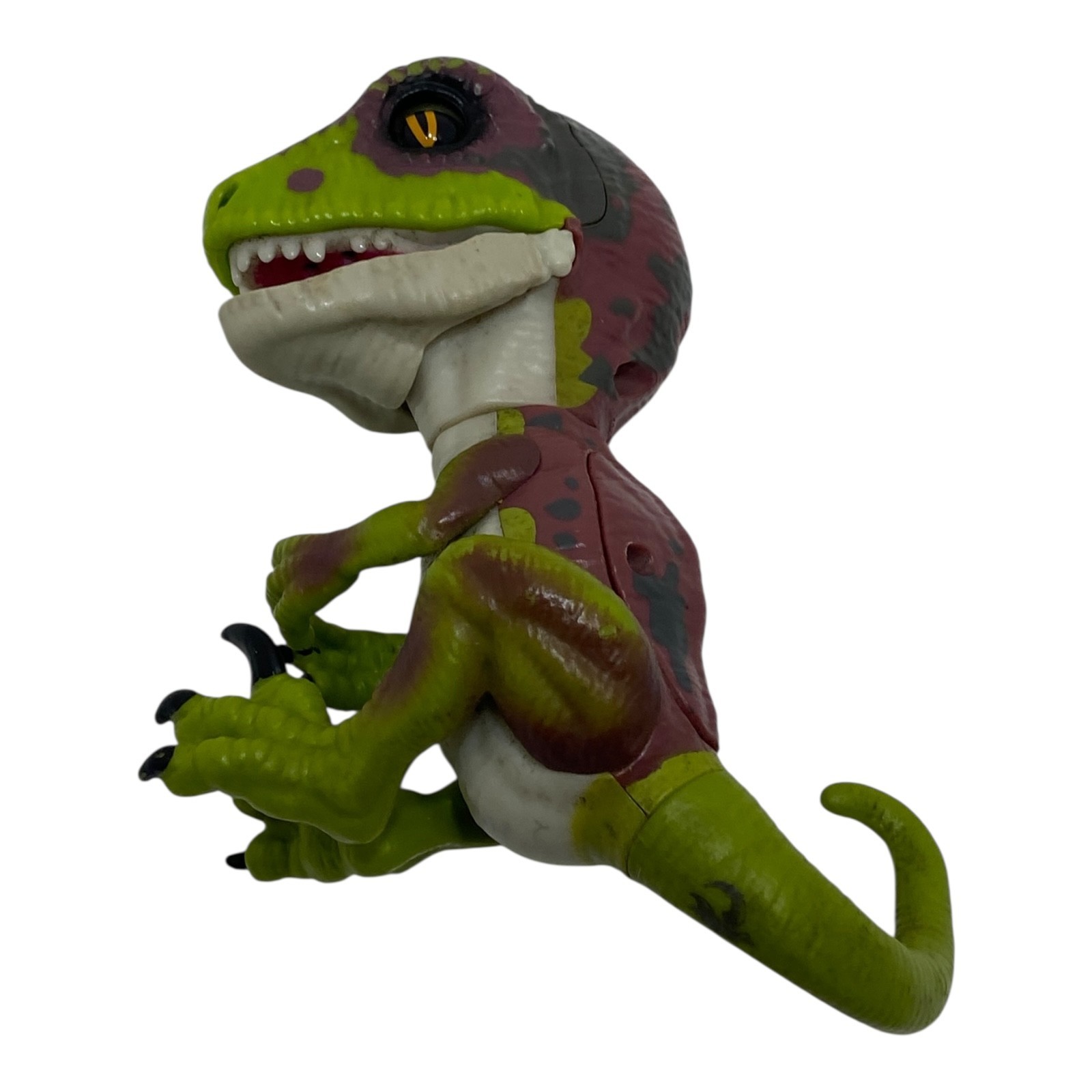 🌊 Fingerlings Untamed Interactive STEALTH Raptor Velociraptor Dinosaur ...
