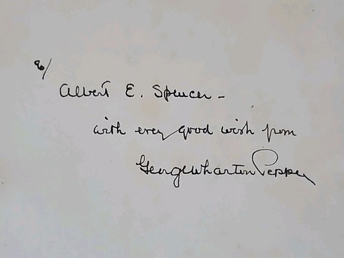 1944 "Philadelphia Lawyer: An Autobiography" SIGNED by George Wharton ...