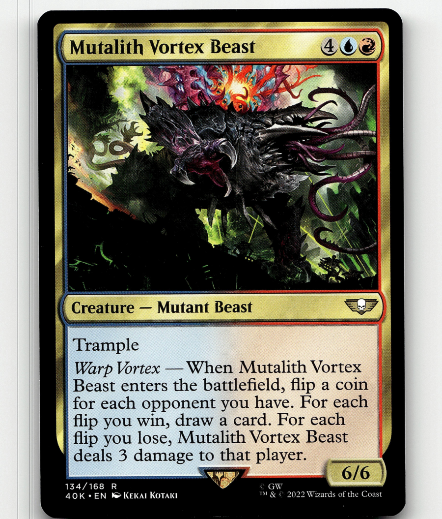MTG Mutalith Vortex Beast - Universes Beyond: Warhammer 40,000 | eBay