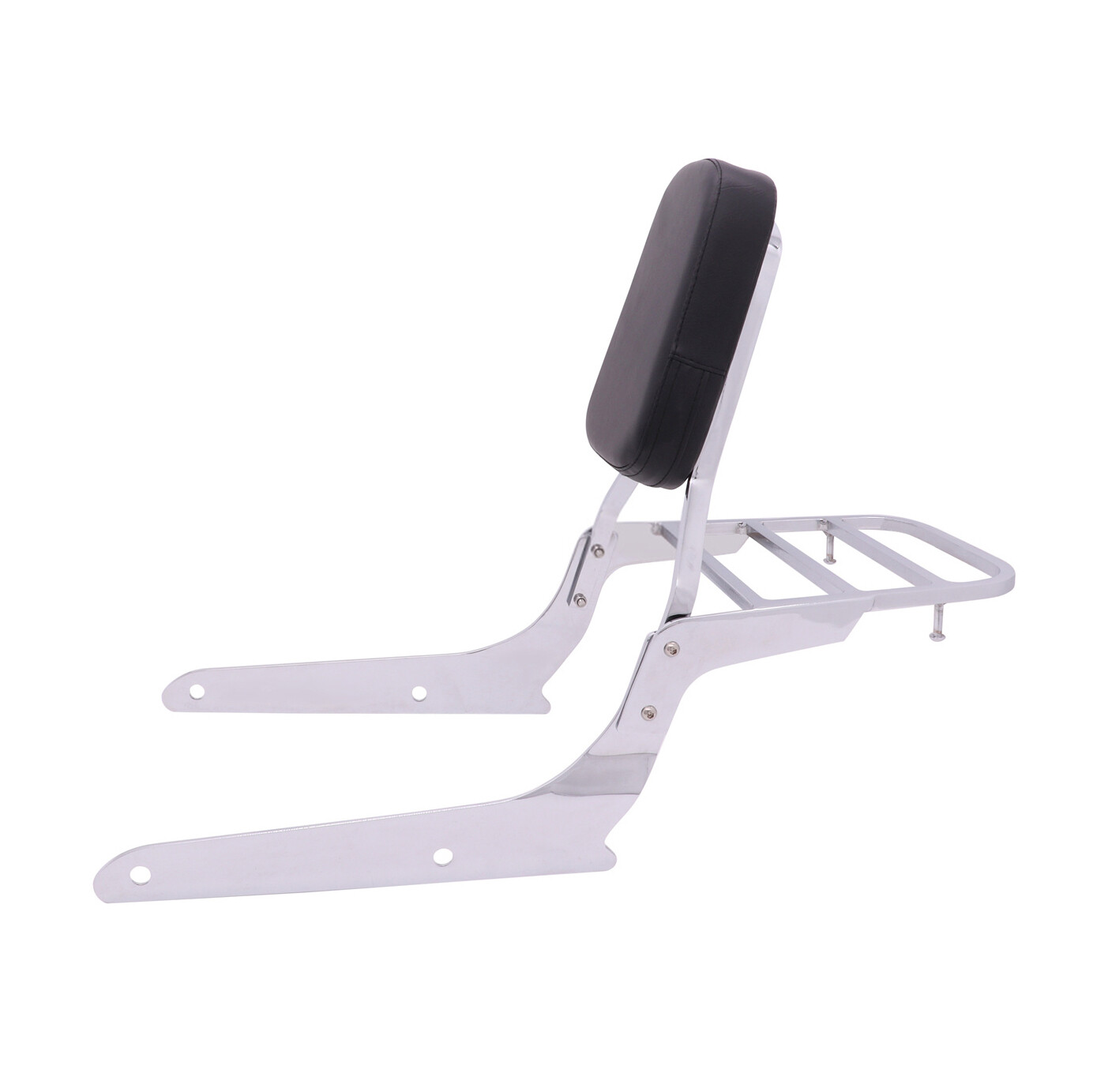 Backrest Sissy Bar + Luggage Rack for Honda Spirit VT750 C2 Shadow ...