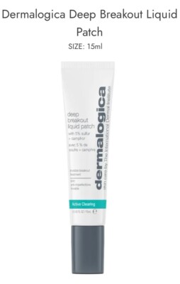 Dermalogica Deep Breakout Liquid Patch 15ml (Acne , Pimple Cream ) | eBay