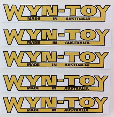 Wyn Toy Stickers Decals Boomaroo Stickers Decals Collectable Vintage ...