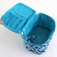 Small Soft Case Cosmetic Bag Mirror Makeup Bag Toiletry Brush Holder ...