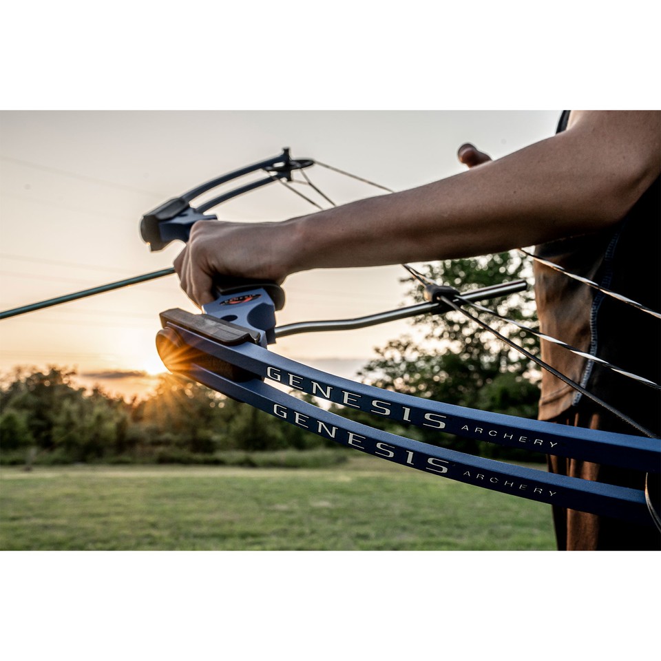 Genesis Original Archery Compound Bow, Right Handed, Black (Open Box ...