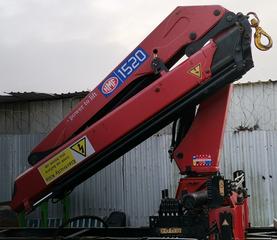 2018 HMF 1520 2 Extensions Hiab Crane for Sale with Brand New Remote ...