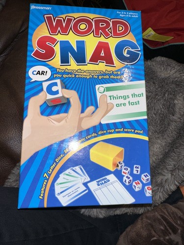 Word Snag Game - Pressman 2012 - Are You Quick Enough to Grab the ...