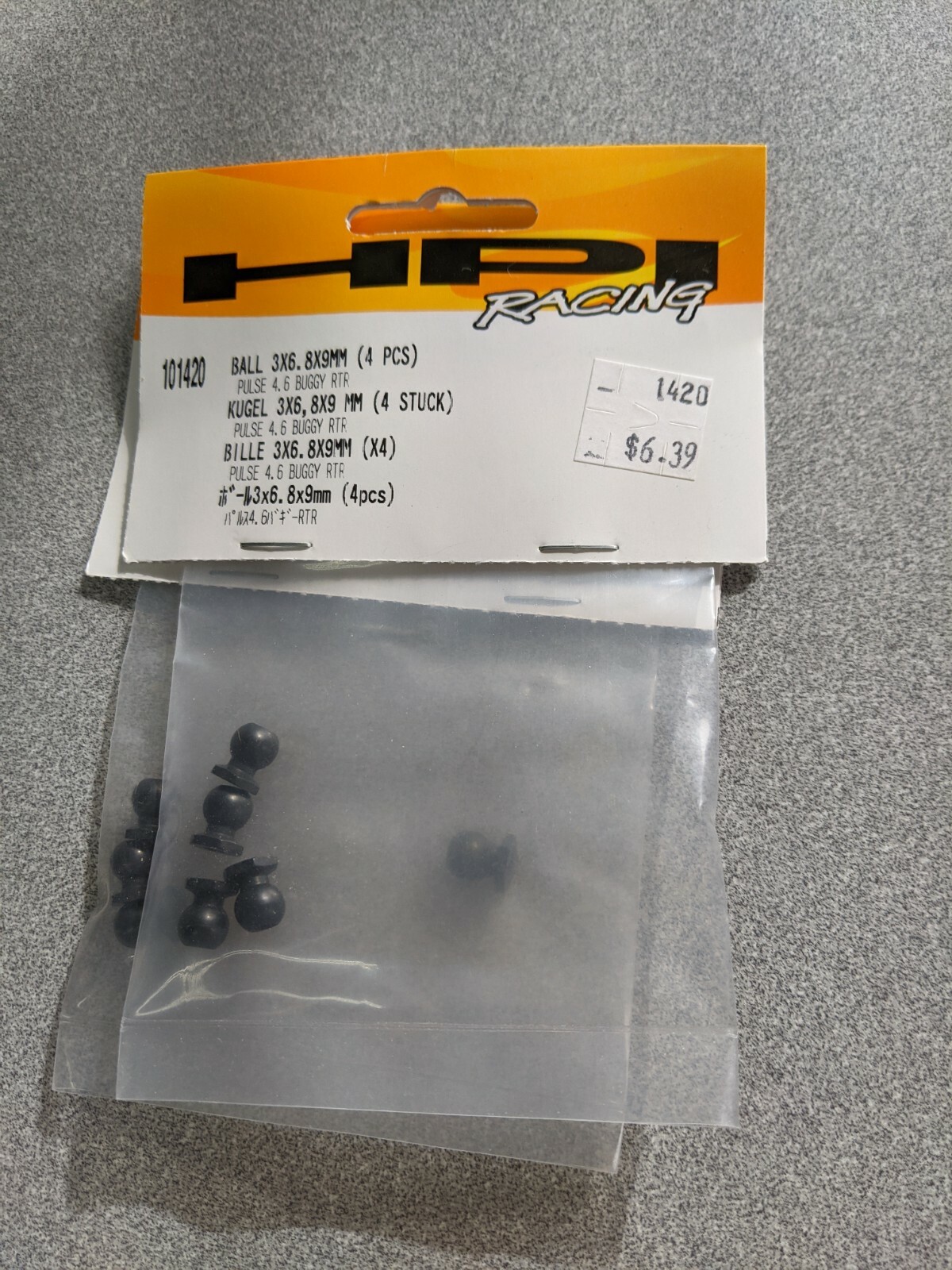 hpi racing parts for rc part #101420 ball | eBay