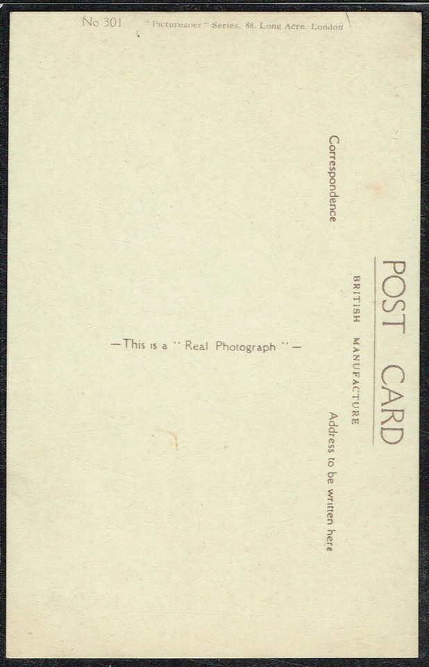 LOUISE BROOKS ☆ 1920s Film Star - UK Picturegoer Postcard #301 | eBay