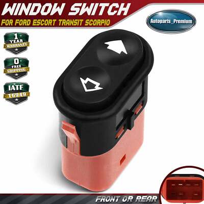 1x Power Window Switch for Ford Escort 1995-2000 Front Right or Rear ...