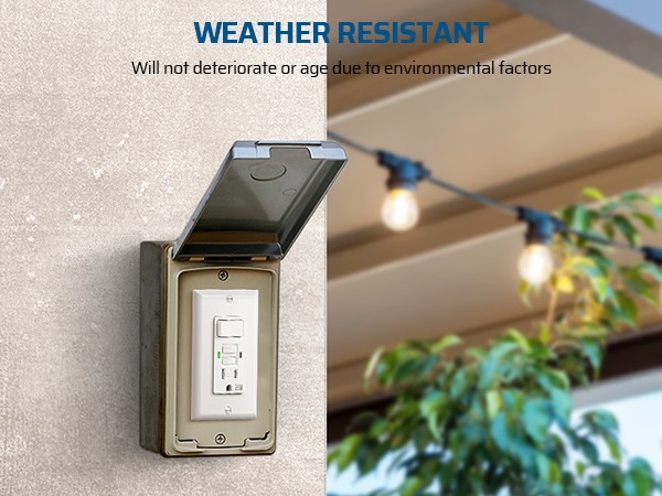DEWENWILS 15A GFCI Switch Outlet Combo, Tamper-Resistant GFCI ...