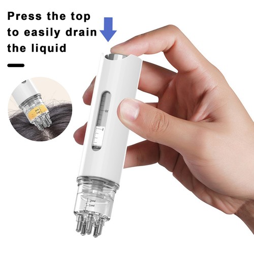 Scalp Hair Root Nutrient Injector Massage Oil Application Tool Portable ...