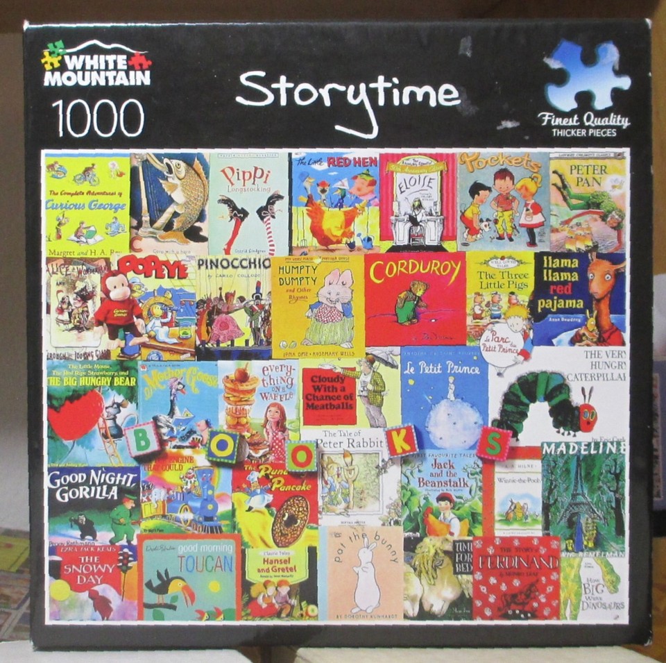 STORYTIME - Complete - WHITE MOUNTAIN PUZZLE | eBay