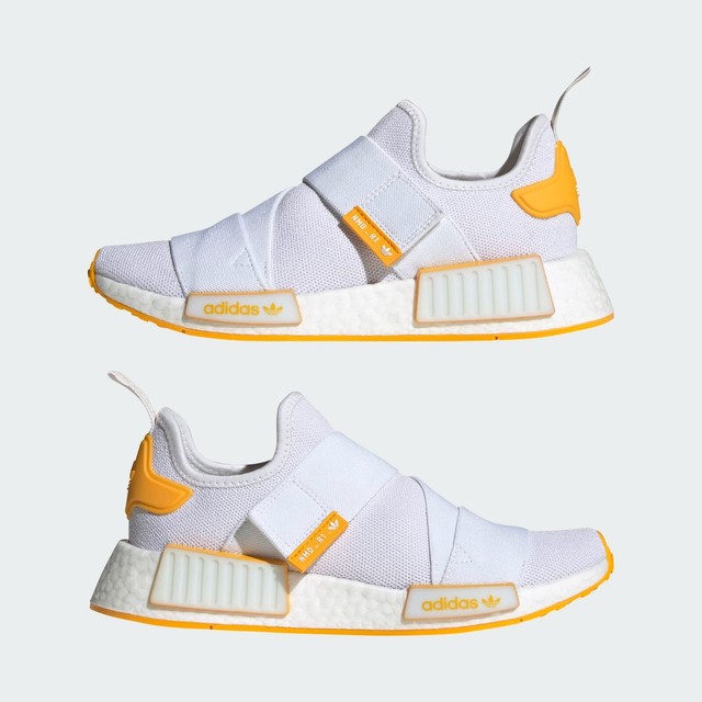 Size 7 - adidas NMD R1 Strap White Collegiate Gold 2022 for sale online ...