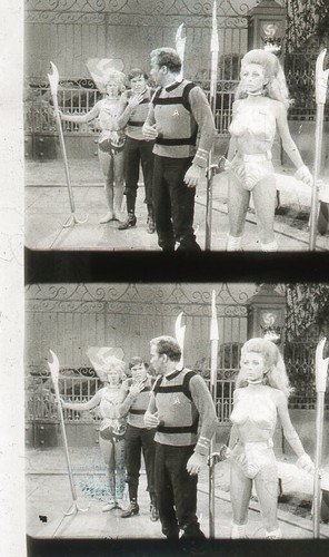 STAR TREK 16MM B&W FILM STRIP THE GAMESTERS OF TRISKELION ANGELIQUE ...