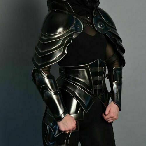 Medieval 18 Ga Steel Lady Armor FULL SET Lady Larp "Hunter" Halloween ...