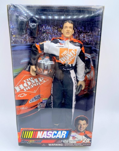 NIB NASCAR DOLL ACTION FIGURE 12" 2003 TONY STEWART ROAD CHAMPS JC ...