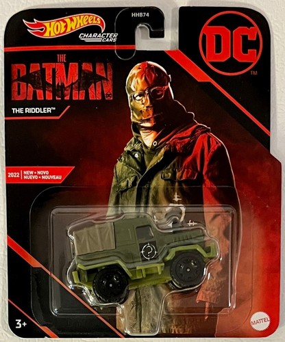 Hot Wheels 2022 Character Cars DC Series The Batman Riddler #GWR46 1:64 ...