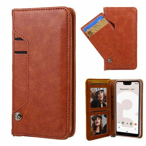 Google Pixel 3A, 3 XL, 4XL Luxury Leather Wallet Case with Credit Card ...