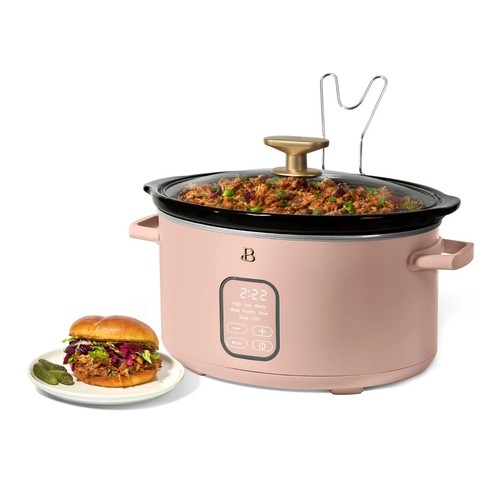 Beautiful 6 Qt Programmable Slow Cooker, Rose by Drew Barrymore | eBay