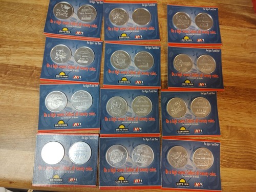 Vintage Days Inn Collectible Coins Set-12 | eBay