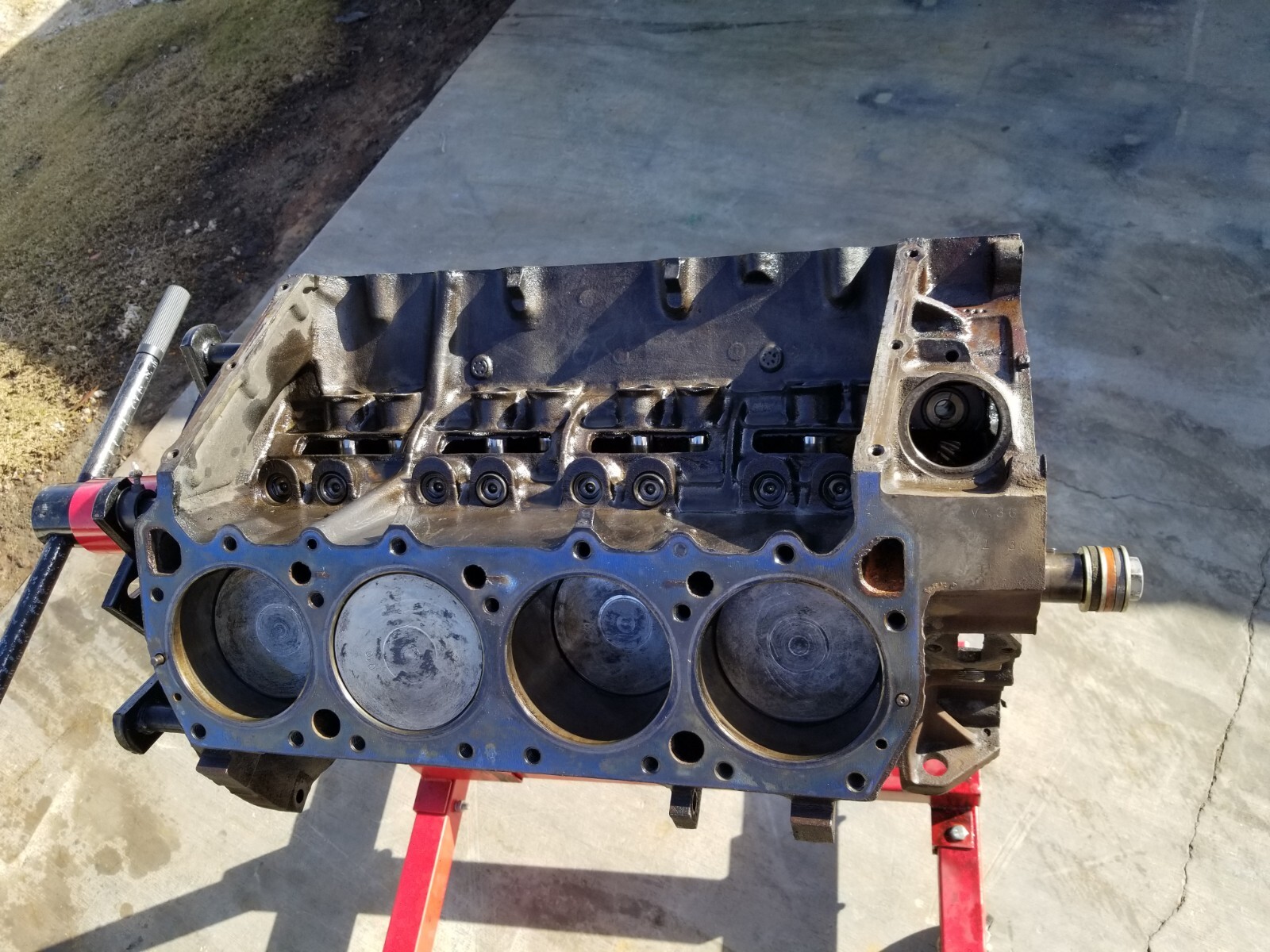 1962 1963 1964 1965 1966 DODGE PLYMOUTH 361 .040 SHORT BLOCK ENGINE ...