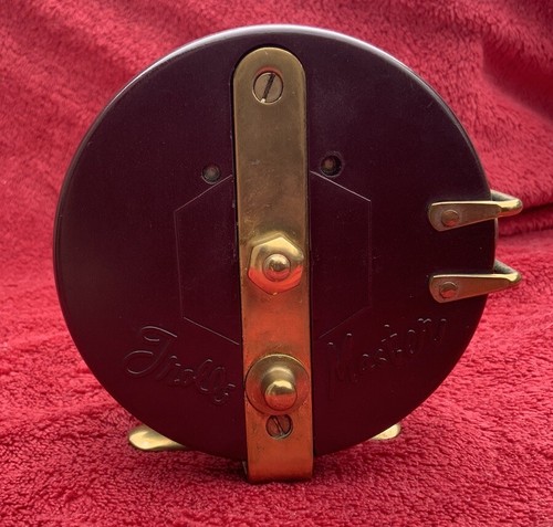 Rare Vintage Large Troll Master Bakelite 4” Centre Pin Fishing Reel ...