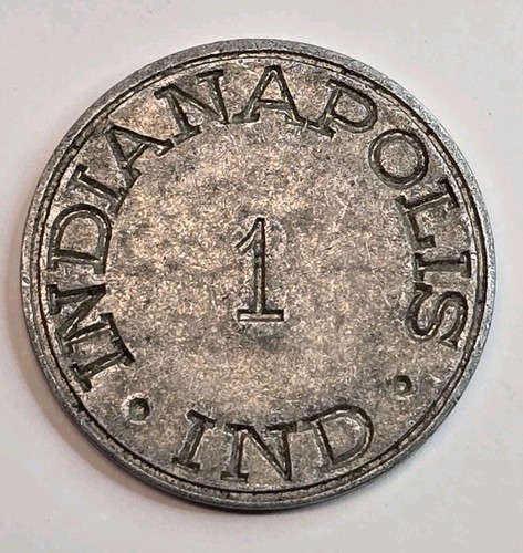 Indianapolis, Indiana Incuse 1 Dice Count Speakeasy Saloon Gambling ...