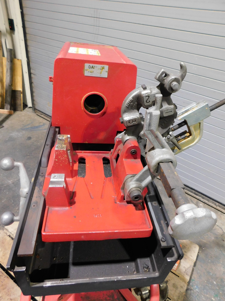 Rothenberger Collins 22A Pipe Threading Machine, Snap-O-Matic Die heads ...