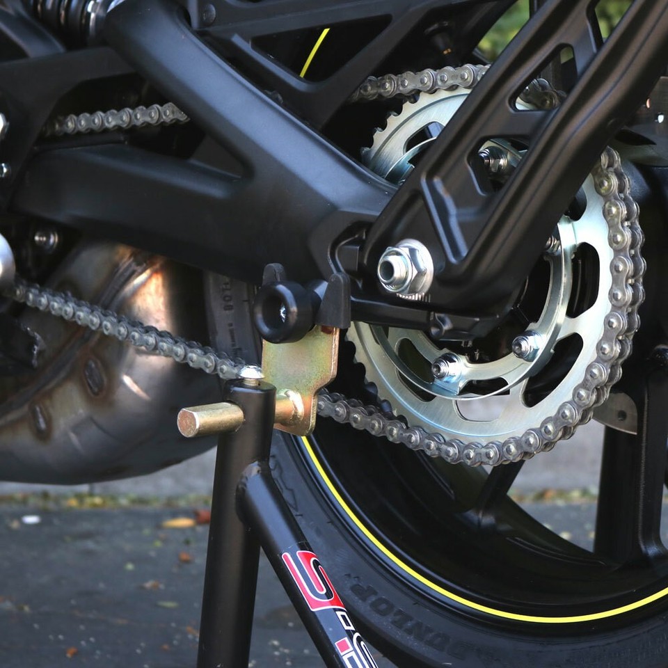 Swingarm Sliders - Black Shogun 701-0629 For 14-20 Yamaha FZ09 MT09 ...