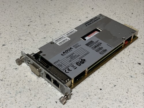 ADVA NETWORK CONTROL UNIT NCU-II FOR FSP 3000R7 1063708412 4030719001 ...