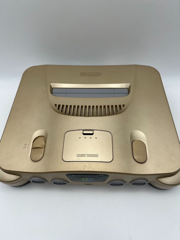 Nintendo 64 Console Limited Edition | Gold | N64 | Tested Working | 64 ...
