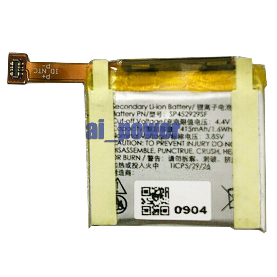 New 415mAh SP452929SF Replacement Smartwatch Battery For Ticwatch Pro ...