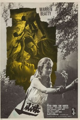 LILITH vintage movie poster WARREN BEATTY jean seberg PSYCHO thriller ...