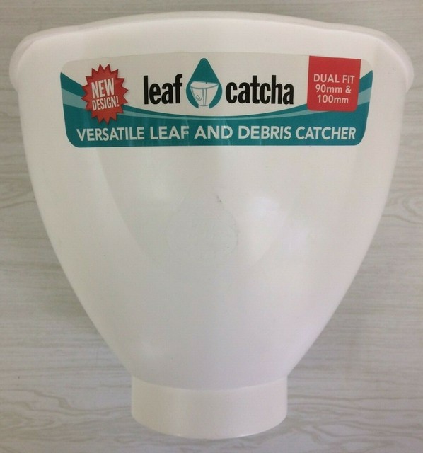 Rain Harvesting Leaf Catcha 90mm and 100mm Round Downpipe Leaf Catcher ...