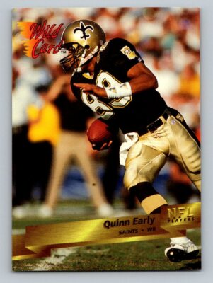 1993 Wild Card #168 Quinn Early New Orleans Saints FOOTBALL Card | eBay